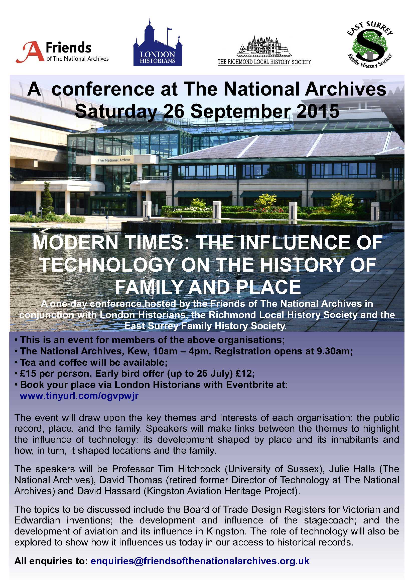 Modern Times | Richmond Local History Society
